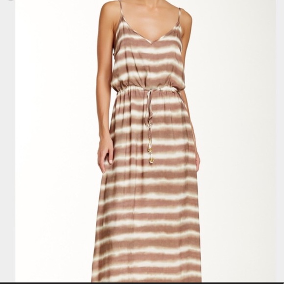 Vix | Dresses | Vix Paula Hermanny Mary Long Cleo Striped Maxi Dress ...